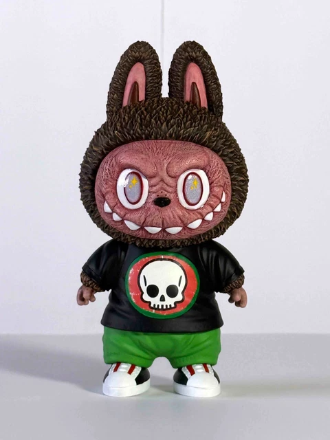CUSTOM MADE FAN Art LABUBU Figure 3D Printed and hand painted 6 inch ...