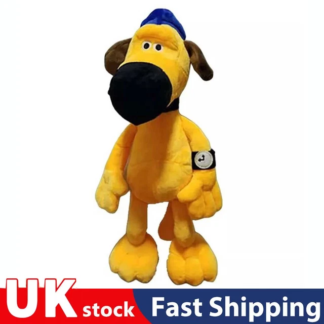NEW BITZER THE Dog Guardien Shaun The Sheep Soft Toy Stuffed Doll 25cm ...