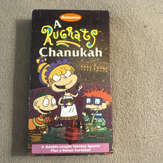 RUGRATS NICKELODEON CHANUKAH VHS Video Tape 1997 Nick Jr Holiday ...