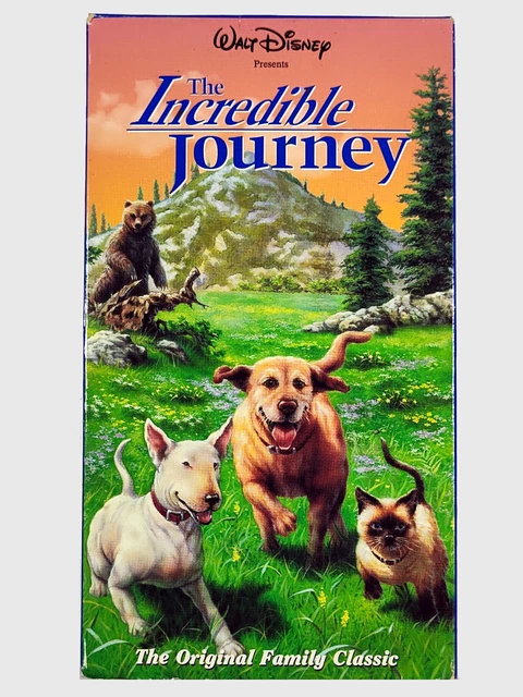 THE INCREDIBLE JOURNEY (VHS, 1997, Slipsleeve) £5.41 - PicClick UK