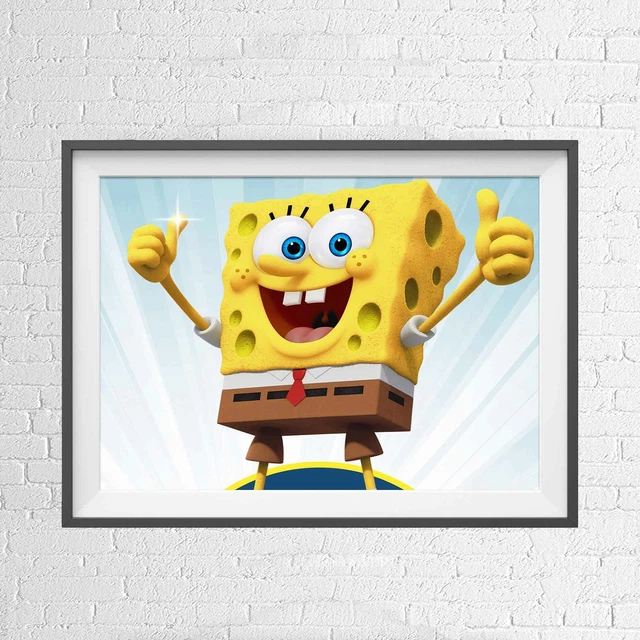 SPONGEBOB SQUAREPANTS NICK KIDS POSTER PICTURE PRINT Sizes A5 to A0 ...