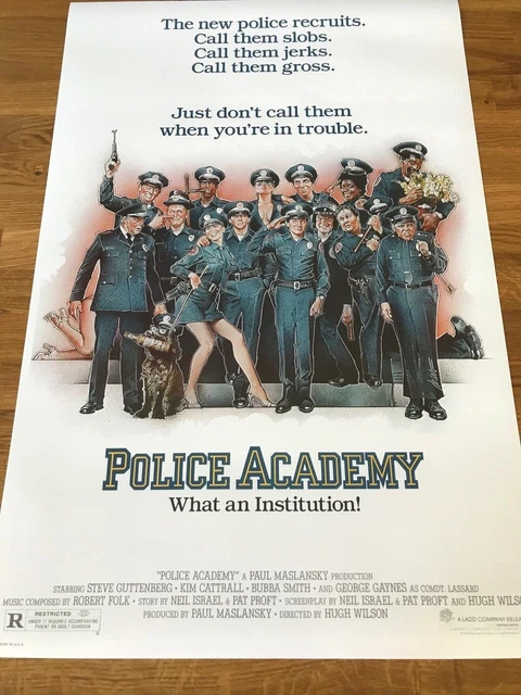 POSTER POLICE ACADEMY 430mm x 650mm (Bit bigger than A2) EUR 4,66 ...
