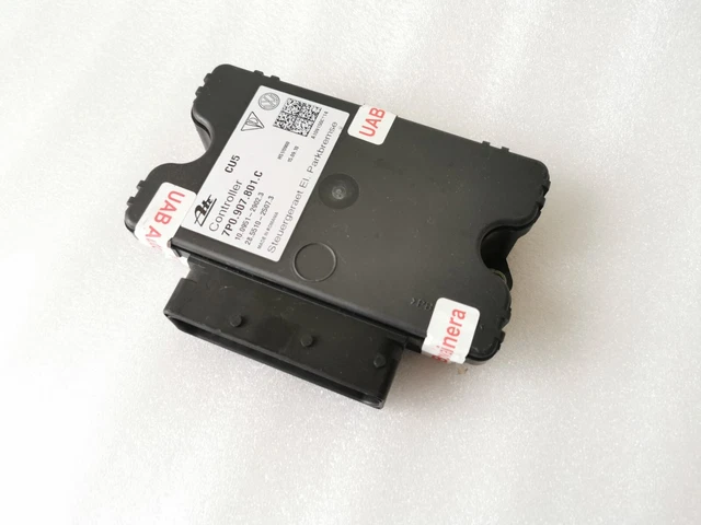 VW TOUAREG 7P control unit module parking brake hand brake module ...