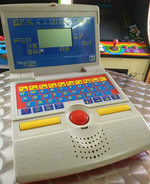 VINTAGE STEP ONE Computer - Kids Learning Toy Laptop - Team Concepts ...