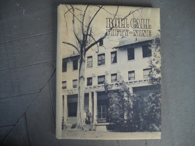 1959 BULLIS PREP High School Yearbook "Roll Call" Silver Spring ...