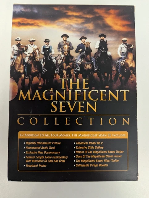 THE MAGNIFICENT SEVEN Dvd Collection - Cg W05 £7.99 - PicClick UK