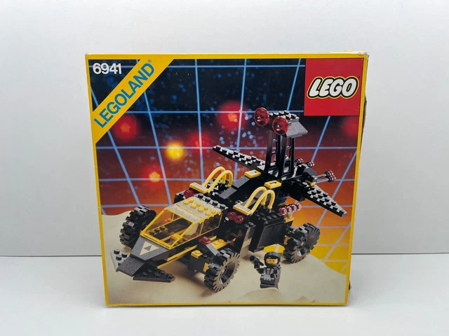 LEGO® LEGOLAND SPACE Classic Blacktron 6941 Battrax komplett mit BA ...