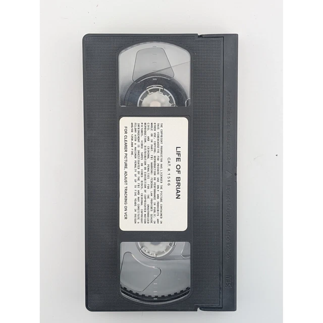 MONTY PYTHON LIFE of Brian VHS Video Cassette Tape Paragon Hand Made ...