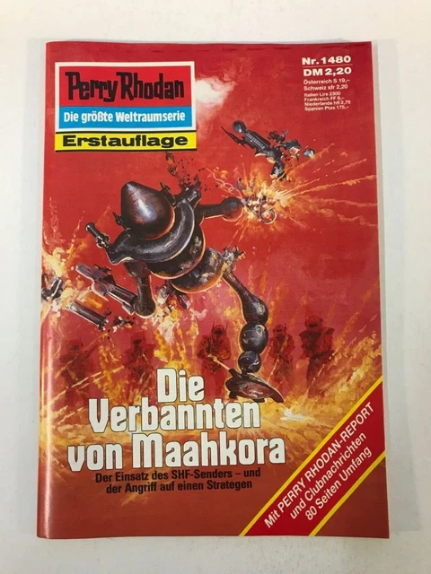PERRY RHODAN - Die verbannten von Maahkora. Erstauflage Nr. 1480 ...