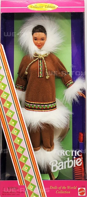 ARCTIC BARBIE DOLLS of the World Collector Edition 1996 Mattel 16495 ...