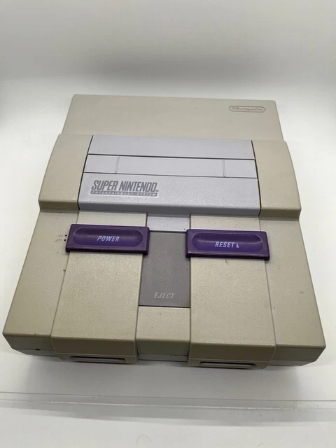 SUPER NINTENDO SNES Original SNS-001 console Control Deck Seulement ...