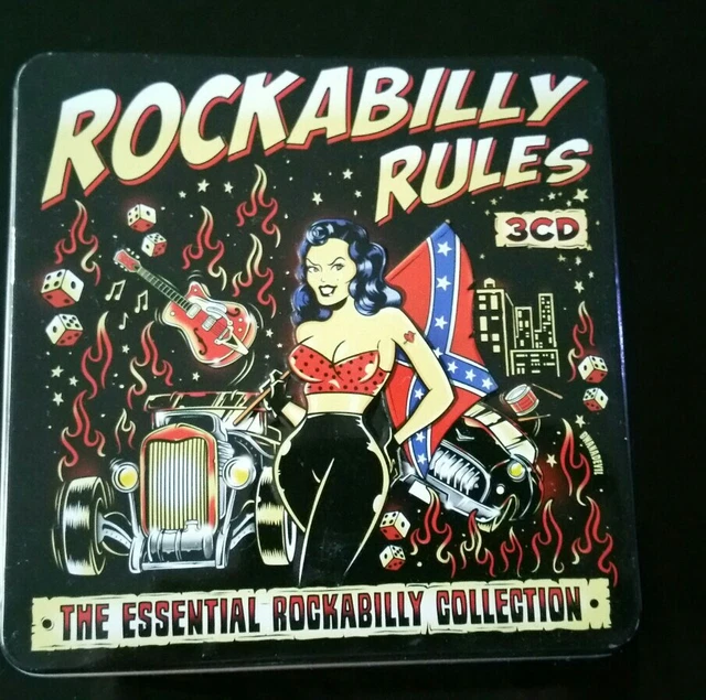ROCKABILLY RULES/THÉ ESSENTIAL rockabilly collection / Cd metalbox EUR ...