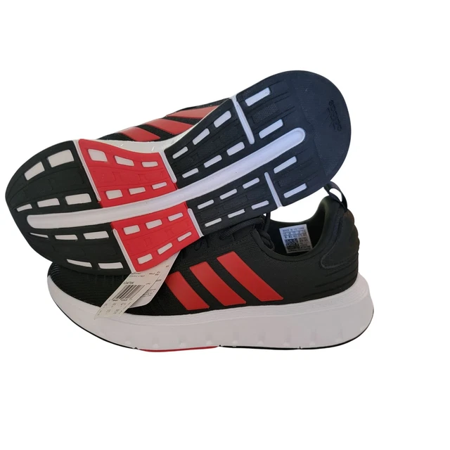 ADIDAS SWIFT RUN 23 Running Shoes Lightweight Comfort Athletic Black ...