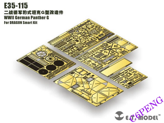 ET MODEL E35-115 WWII German Panther G Basic EUR 26,52 - PicClick FR