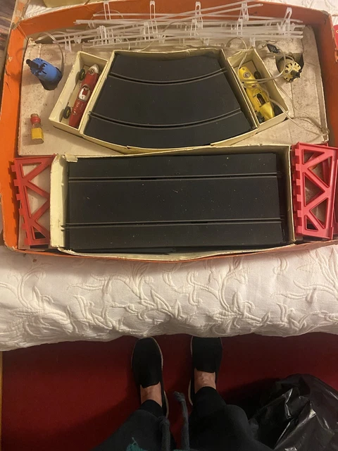 RARE VINTAGE ORIGINAL High Speed Electric Raceway Set By VIP £150.00 ...