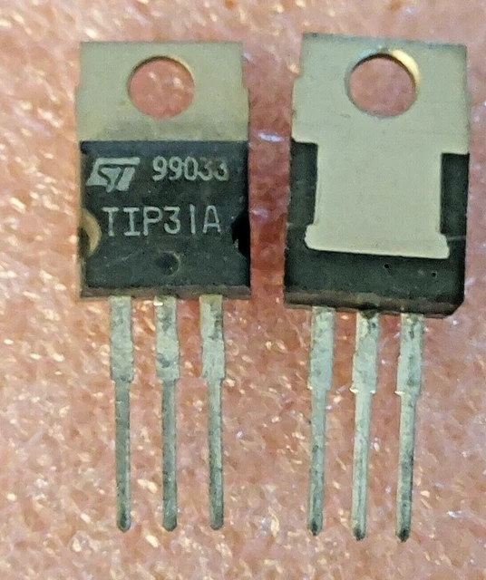 1PCS TIP31A NPN Medium Power Transistors 3A 40V 40W 3MHZ TO220 STM $3. ...