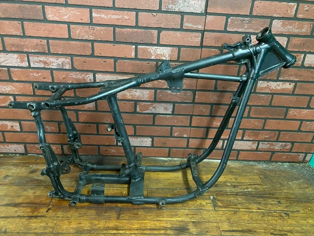 ORIGINAL 1965-69 HARLEY Davidson Pan/Shovelhead Frame $1,200.00 ...
