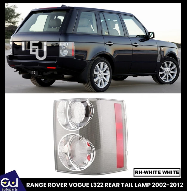 FOR LAND RANGE Rover Vogue L322 Right Side Rear Tail Light White Lamp ...