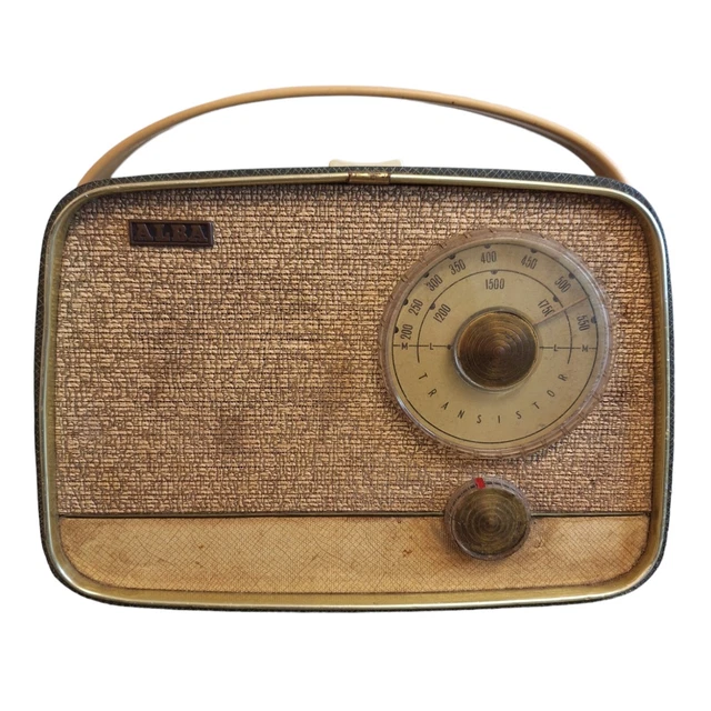 ALBA TRANSISTOR RADIO, 1960s, Spares Repair Or Prop. Needs Battery And ...