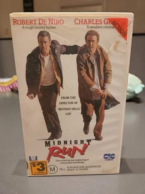 MIDNIGHT RUN FOR Your Life VHS Video Tape Big Box Ex-Rental RARE V40 £ ...