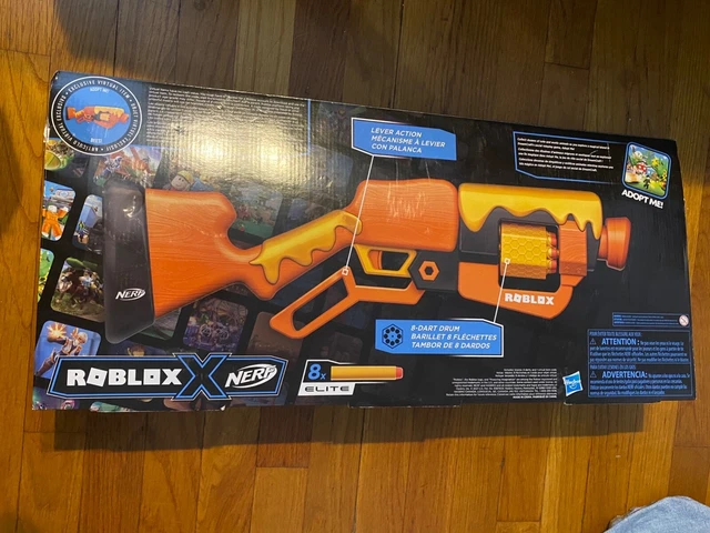 NERF ROBLOX ADOPT Me Bees levier action fléchettes blaster pistolet ...