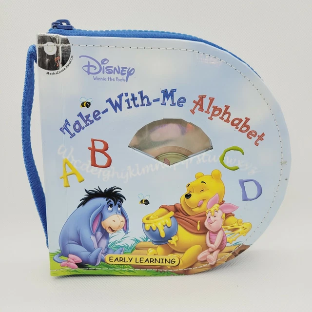 DISNEY WINNIE THE Pooh Take With Me Alphabet | CD & Book Early Learning ...