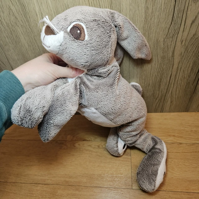 IKEA VANDRING HARE soft hug toy comfoter plush bunny rabbit Floppy ...