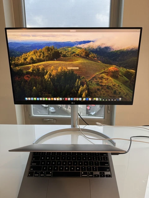 LG 27UL850-W 27 inch 4K UHD IPS LED Monitor with VESA DisplayHDR 400 ...