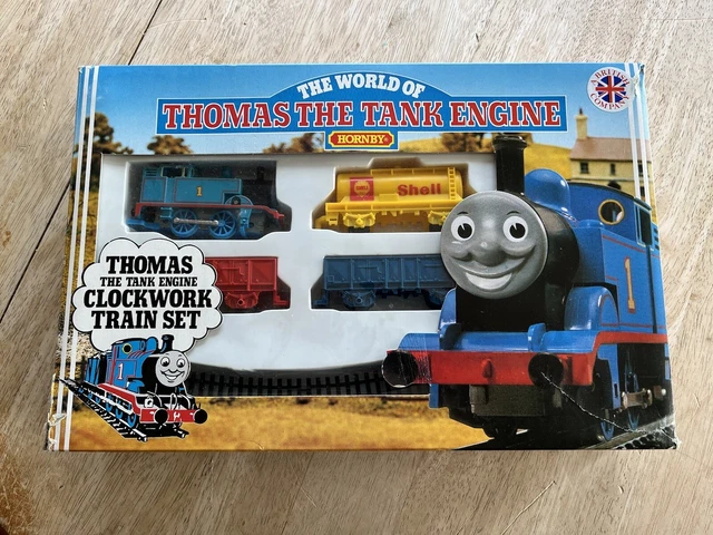 THE WORLD OF Thomas Tank Engine - Vintage Clockwork Train Set - With ...