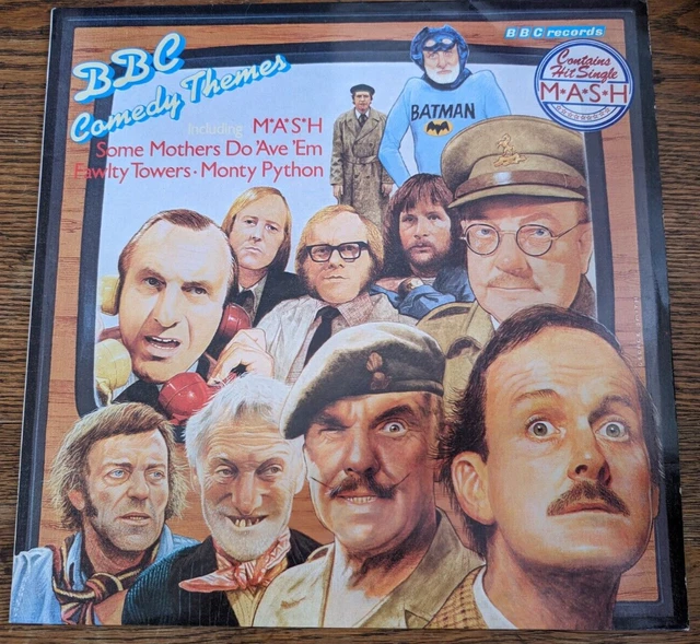 BBC TV COMEDY THEMES LP Monty Python Fawlty Towers vinyle numéro UK ...
