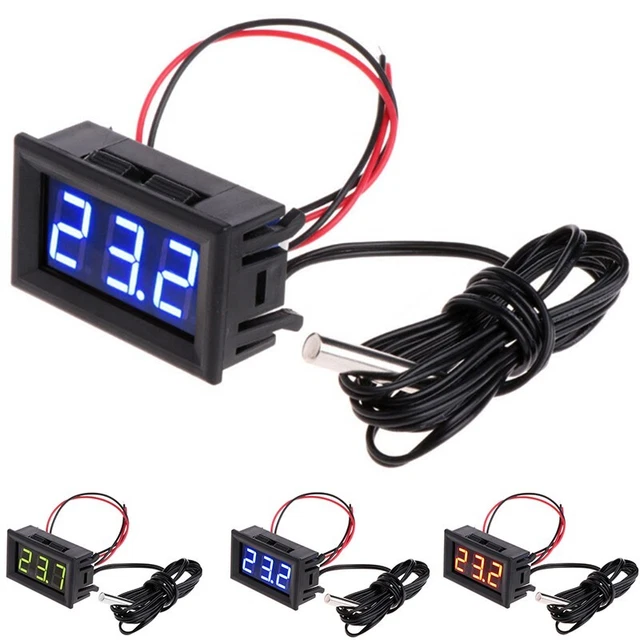 THERMOM TRE VOITURE PANNEAU Compteur Jauge 1 m Sonde Aquarium Num rique EUR 6,73 - PicClick FR