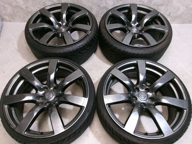 JDM R35 GT-R GTR Early Genuine RAYS Rays 20 inch wheels 9.5J+45 10.5J ...