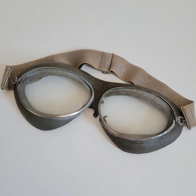 WW2 LUFTWAFFE GOGGLES German Airforce Military, Fighter, Bomber Aircrew ...