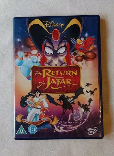 ALADDIN THE RETURN Of Jafar DVD Disney Sequel Childrens & Family Animation £1.85 - PicClick UK