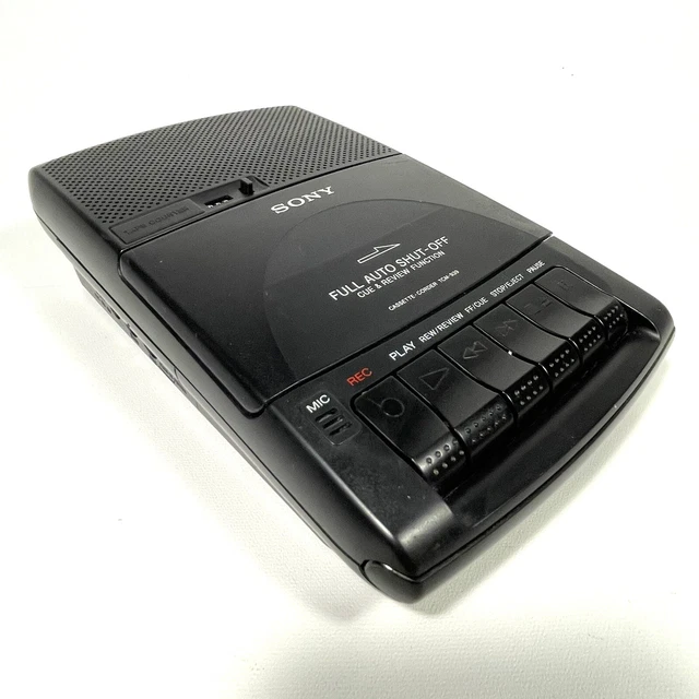 VTG SONY TCM-939 Portable Cassette Tape Recorder Power Cord / Battery ...