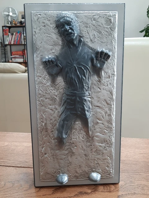 STAR WARS 1/6 scale Carbonite Block with Frozen Han Solo 13" for 12 ...