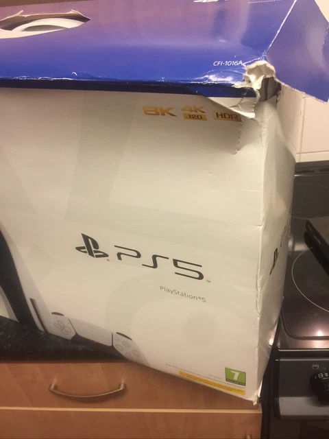 PLAYSTATION 5 DISC Edition Box Ps5 Box Only Empty Box With Packaging £ ...