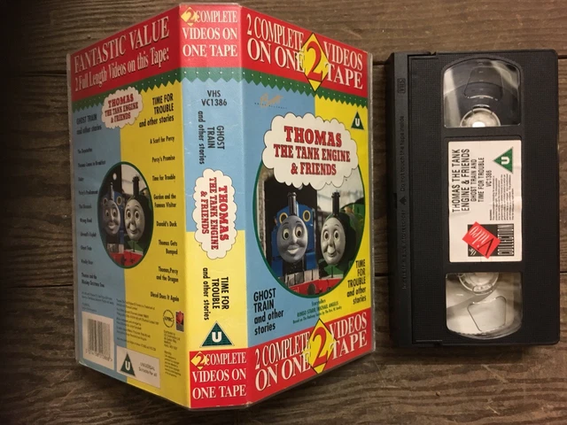 THOMAS THE TANK engine: Ghost train and Time for trouble VHS / video £ ...