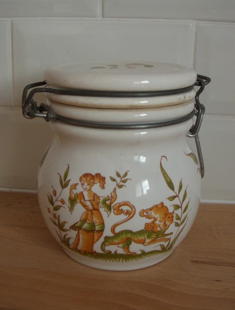 POT BOCAL EN porcelaine REVOL-Pot de conservation-RARE-Collection ...