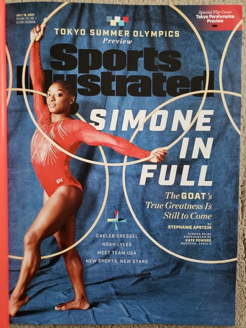 SIMONE BILES, CAELEB Dressel, Noah Lyles Sports Illustrated Magazine ...