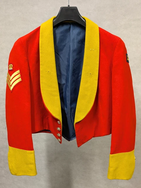 BRITISH ARMY PWRR Princess of Wales's Royal Regiment Mess Dress Jacket ...