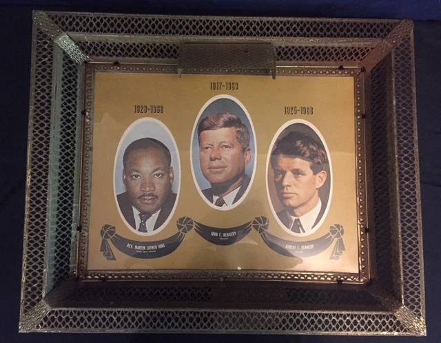 JOHN F KENNEDY Martin Luther King Robert F Kennedy Picture, JFK MLK RFK ...