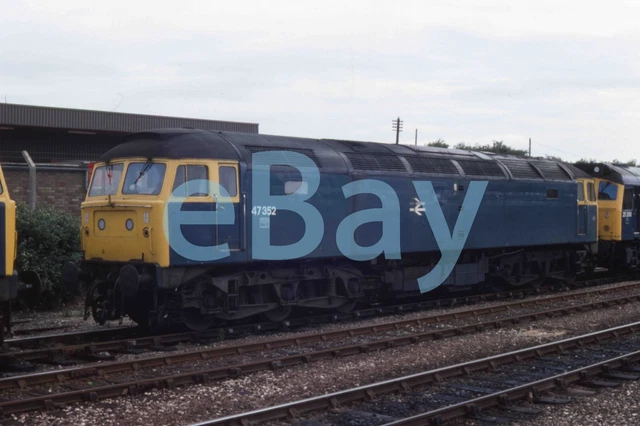 35MM RAILWAY SLIDE of Class 47 47352 @ Banbury Copyright to Buyer £4.99 ...