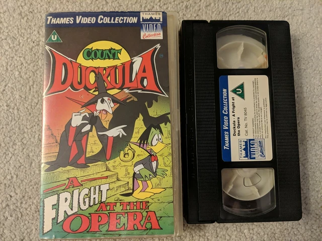 COUNT DUCKULA - A Fright At The Opera - Vhs Video £9.99 - PicClick UK