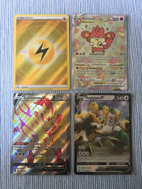 POKÉMON CROWN ZENITH Cards, Rare X 4 $10.00 - PicClick AU