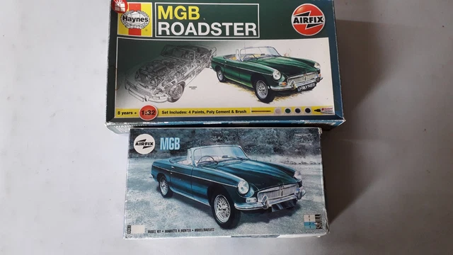 AIRFIX MGB CAR model kits 1:32 scale as shown £20.00 - PicClick UK