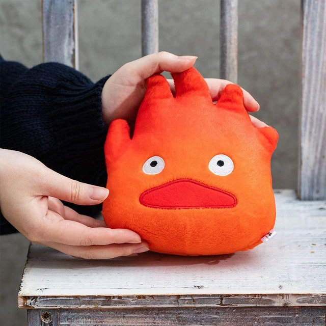 HOWL'S MOVING CASTLE Nakayoshi Bean Bag Calcifer Plush Toy With Tag ...