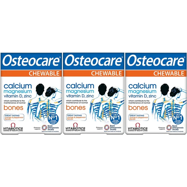 VITABIOTICS OSTEOCARE - 30 Chewable Tablets x 3 £14.99 - PicClick UK