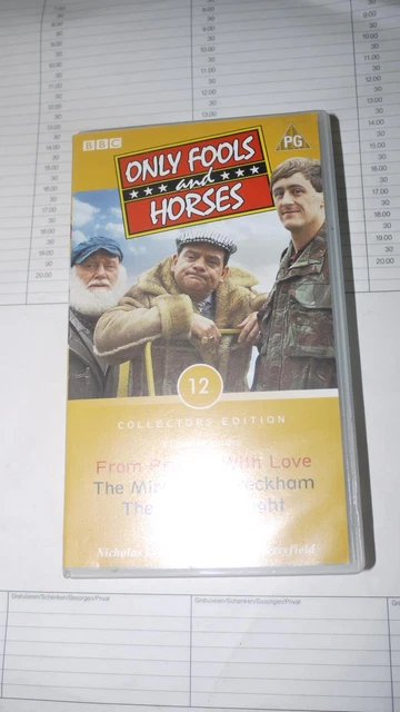 ONLY FOOLS AND Horses Teil 12 BBC Collectors Edition VHS VIDEO Kassette ...