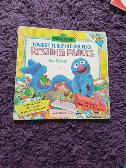 SESAME STREET LOVABLE Furry Old Grover's Resting Places £5.99 - PicClick UK